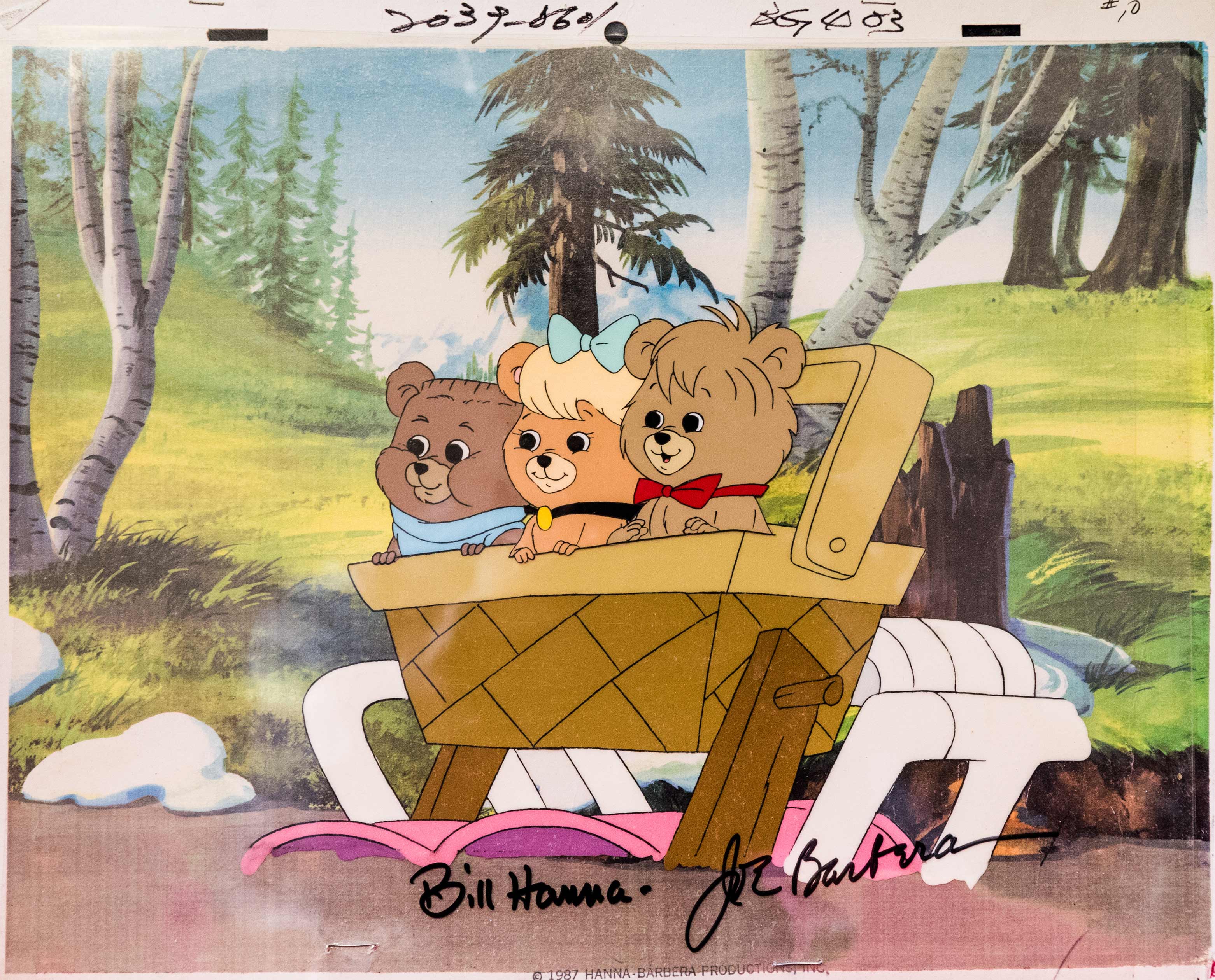 Three Baby Bears (Original film illustration) - Brandler Galleries
